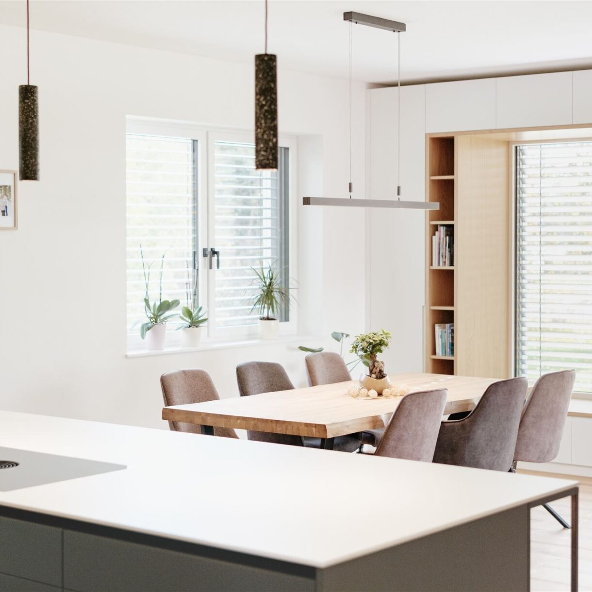 Contemporary Kitchens Hampshire | Elliotts Living Spaces
